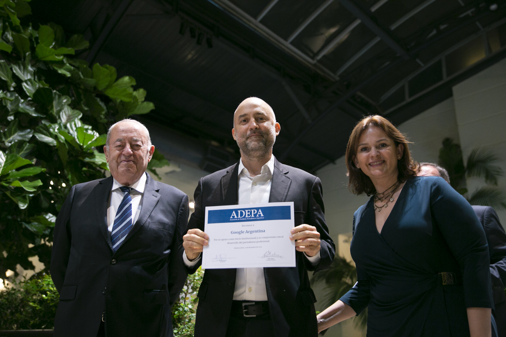 Adepa reconoció a sus socios institucionales